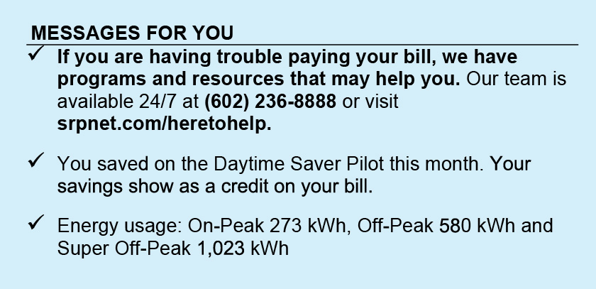 SRP Daytime Saver Price Plan Pilot | SRP